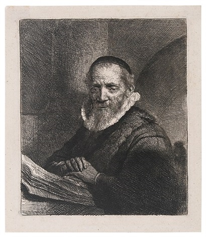 Jan Cornelis Sylvius, preacher by Rembrandt van Rijn on artnet