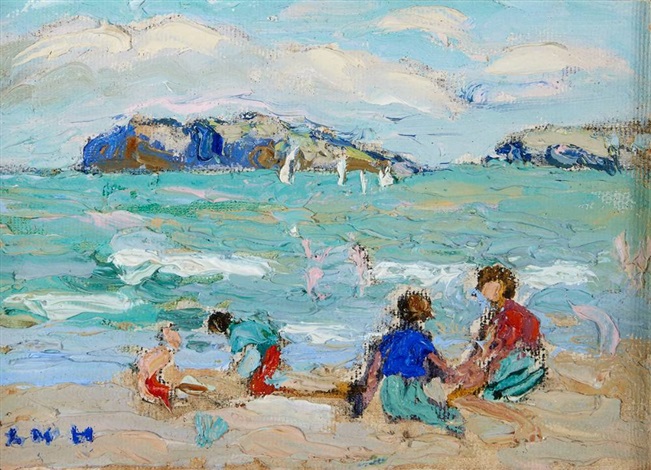 IRELANDS EYE, COUNTY DUBLIN by Letitia Marion Hamilton on artnet