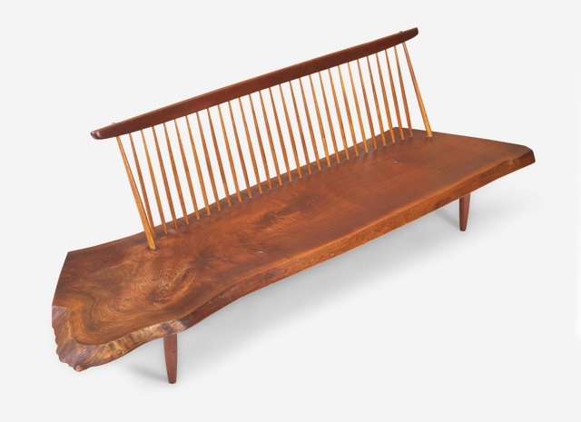 George Nakashima, Fine Conoid Bench by George Nakashima on artnet