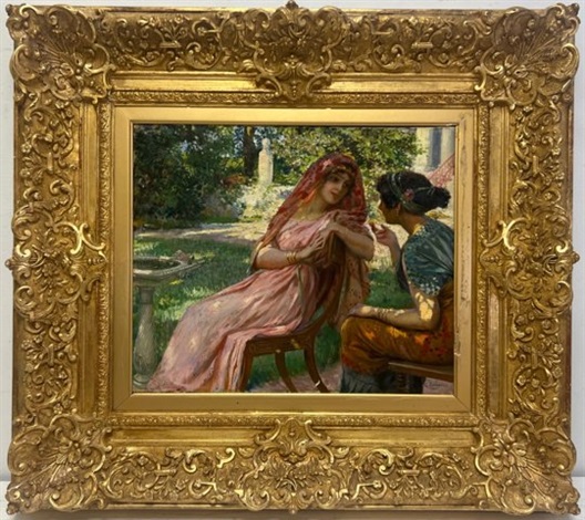 The Conversation by Georges Antoine Rochegrosse on artnet