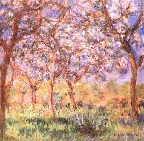 Printemps à Giverny by Claude Monet on artnet