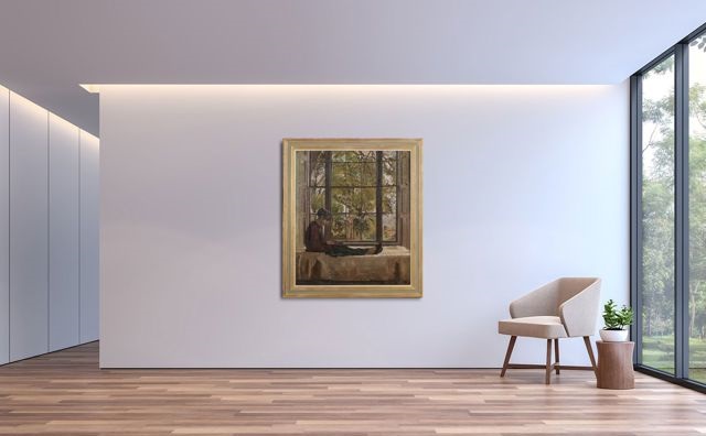 THE WINDOW by Sean Keating on artnet