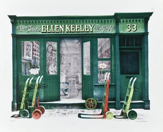 Covent Garden set of 8 by David Gentleman on artnet