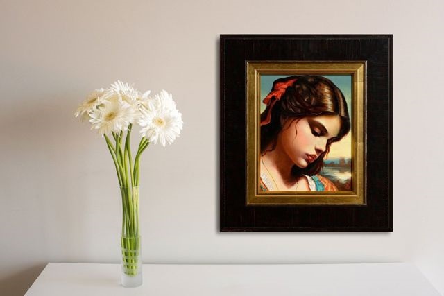 The Red Ribbon by Ken Hamilton on artnet