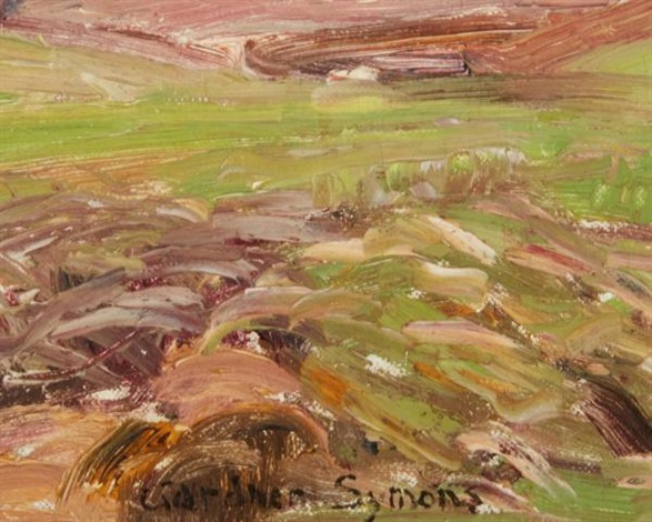 Trees In A Landscape by George Gardner Symons on artnet