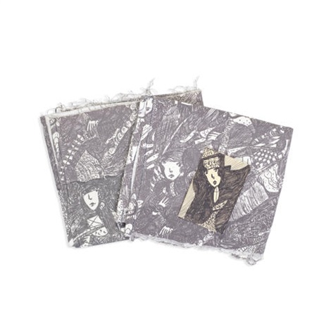 A selection of bespoke designed textiles by Martin Battersby on artnet