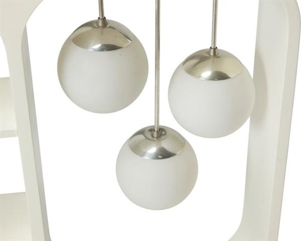 A lighted shelving unit for Modeline Lamp Co. by Jack Haywood on artnet