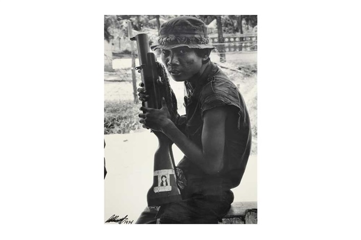 PORTFOLIO OF PRINTS CAMBODIA VIETNAM 1969 - 1975 by Al Rockoff on artnet