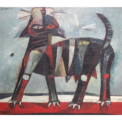 Cat by Ang Kiukok on artnet