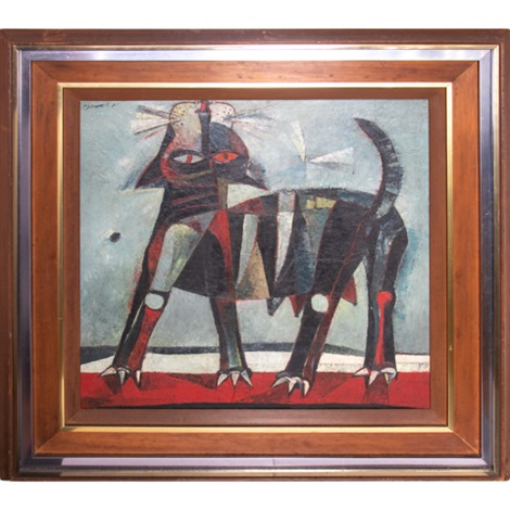 Cat by Ang Kiukok on artnet