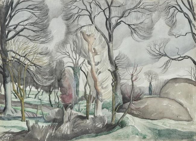 Forest view by John Nash on artnet