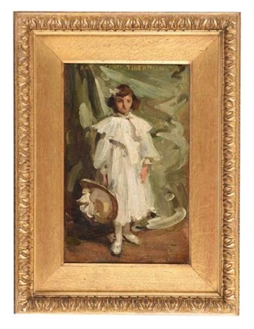 PORTRAIT OF KATE CHRISTINE KNOWLES by William Mouat Loudan on artnet