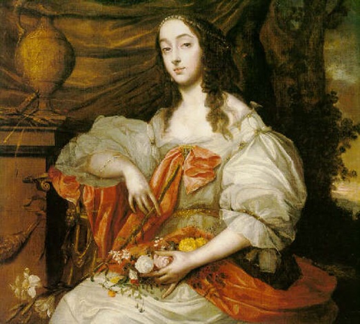 PORTRAIT OF LADY, POSSIBLY LADY ANNE SOMERSET, DUCHESS OF NORFOLK 1631 ...