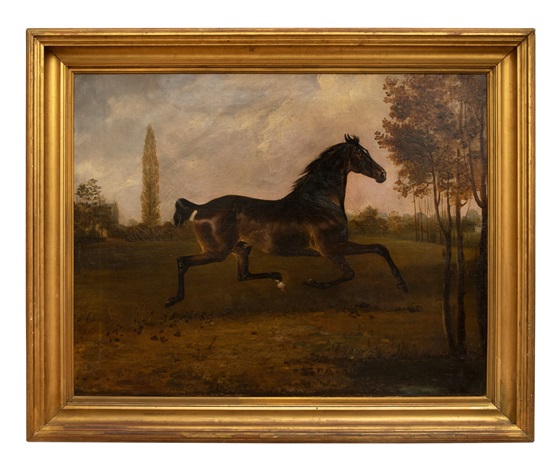 A hunter summering by Henry Calvert on artnet