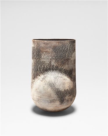 Ovoid form with flattened cylinder by Hans Coper on artnet