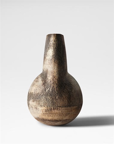 Ovoid form with flattened cylinder by Hans Coper on artnet