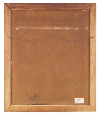 Portrait of Reverend Joseph Groves by Henry Hensche on artnet