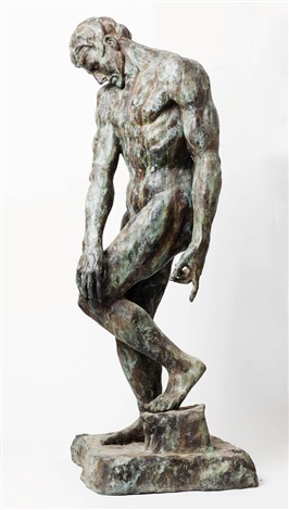 Adam Conceived 1880 by Auguste Rodin on artnet