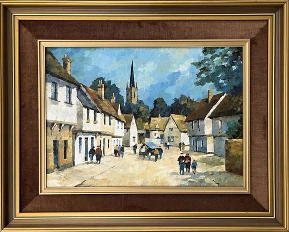SAFFRON WALDEN, BRIDGE END, ENGLAND by Tom Esplin on artnet