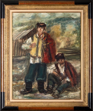 MŁODZI HUCULI by Sigmund Joseph Menkes on artnet
