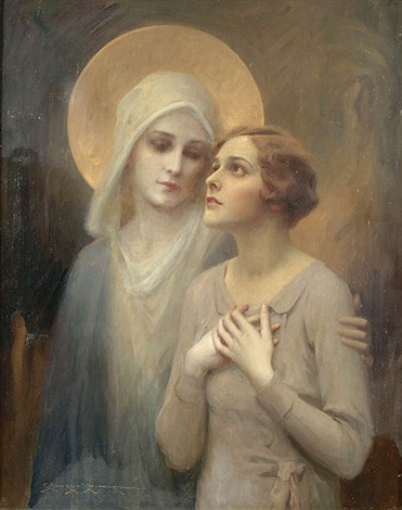 The models for men and women pair by Charles Bosseron Chambers on artnet