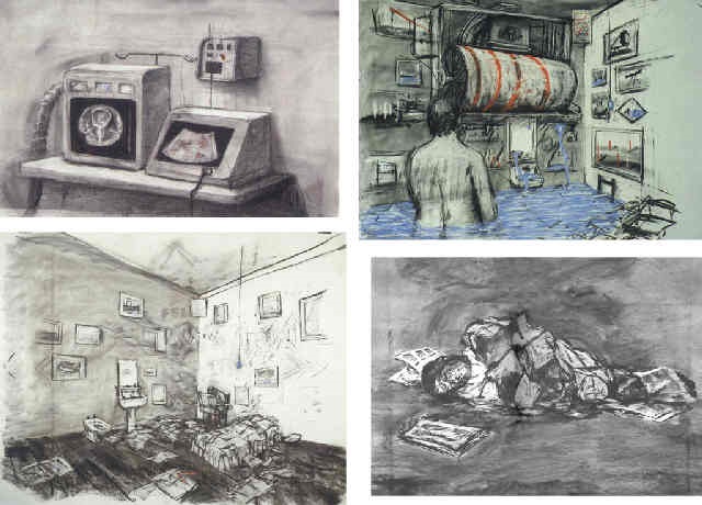 William Kentridge Felix In Exile