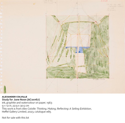 June Noon by David Alexander Colville on artnet