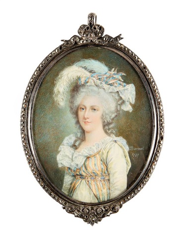 Portrait de Madame Elisabeth 1764-1794 by Claude Bornet on artnet