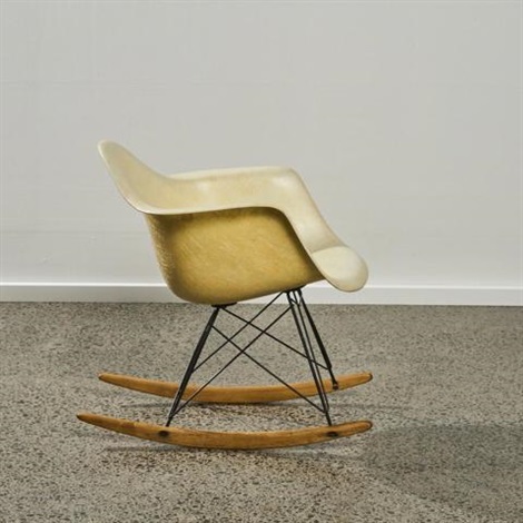 A Charles and Ray Eames RAR Rocking Chair by Charles and Ray Eames on ...