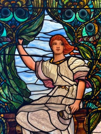 Tiffany Studios Morning Window, Designed by Elihu Vedder by Elihu ...
