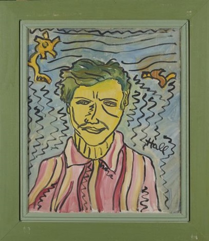 PORTRAIT OF BENNY BASIL RAKOCZI by Kenneth Hall on artnet
