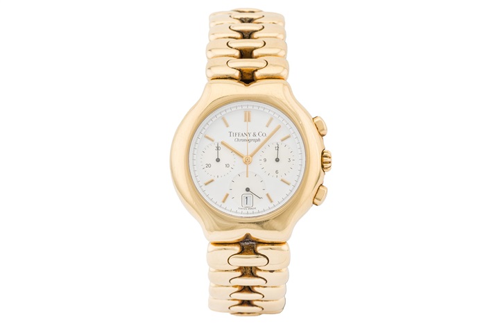 Mens Tiffany Tesoro Chronograph Bracelet Watch by Tiffany & Co. on artnet