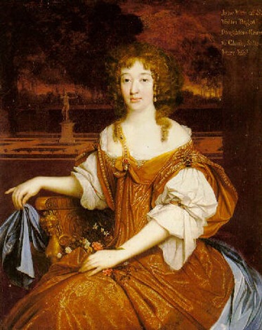 PORTRAIT OF JANE BAGOT by John Michael Wright on artnet