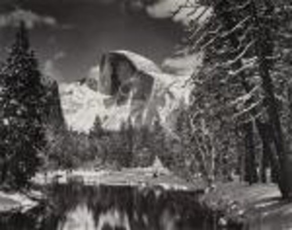 Snow Hummocks at Valley View, Yosemite National Park, California by ...