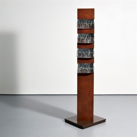 Monumental Mary Shaffer Bronze Glass Sculpture by Mary Shaffer on artnet