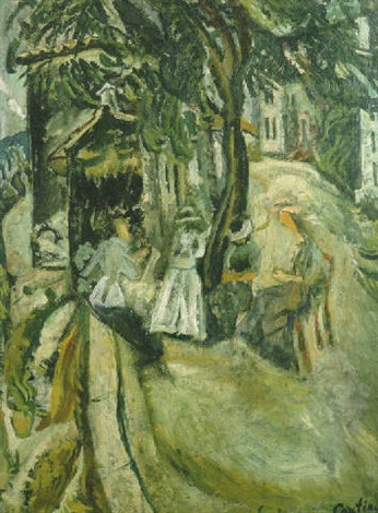 Les femmes dans le village by Chaim Soutine on artnet