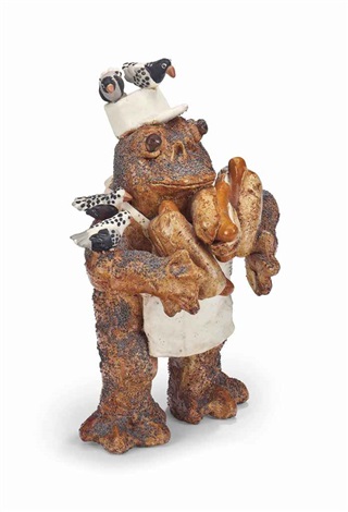 Breadfrog as a Hot Dog Vendor at Dodger Stadium by David James Gilhooly ...