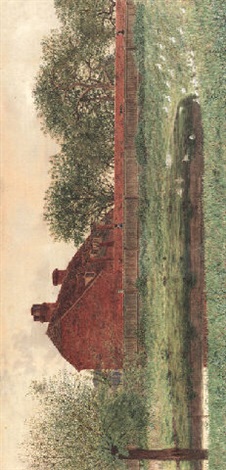 At Sonning-eye, Oxfordshire by George Price Boyce on artnet