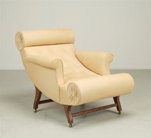 Adolf Loos, a Knieschwimmer armchair, variation used for, inter alia ...