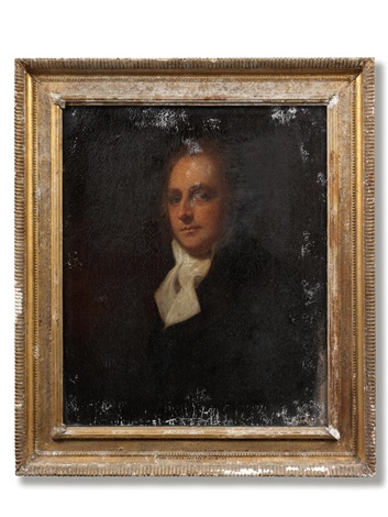 Portrait of Thomas Walker circa 1747-1817, half-length, in black by ...