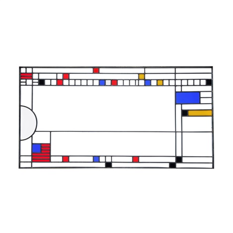 Clerestory Window from the Avery Coonley Playhouse, Riverside, Illinois ...