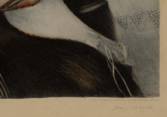 THE PRAYING JEW RABBI OF VITEBSK by Marc Chagall on artnet