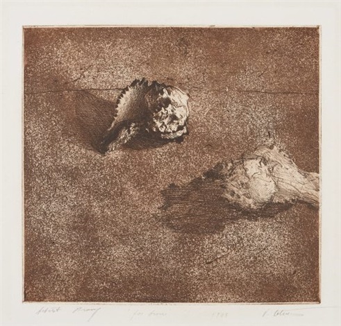 Two Shells by Vija Celmins on artnet