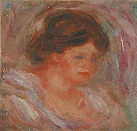 Portrait of a woman Gabrielle Renard by Pierre-Auguste Renoir on artnet