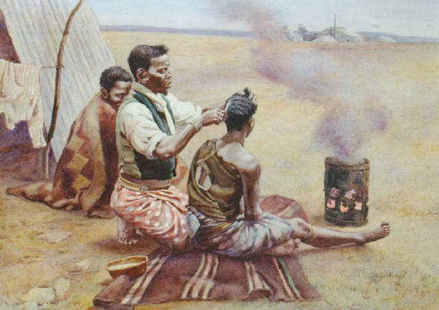 The haircut, South Africa by Constance Penstone on artnet