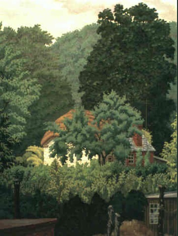 THE GAME-KEEPERS COTTAGE, EPPING FOREST by Charles Ginner on artnet