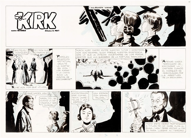 Il Sergente Kirk - Il castello di Titlàn by Hugo Pratt on artnet