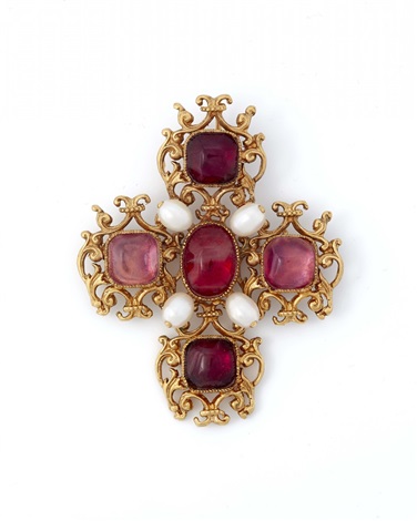 A Robert Goossens for Chanel Byzance cross brooch by Robert Goossens on ...