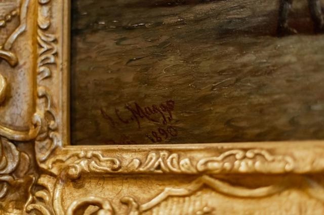 London Street Scene with Carriage by John Charles Maggs on artnet