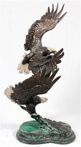 EAGLES IN BATTLE by Ed Chope on artnet